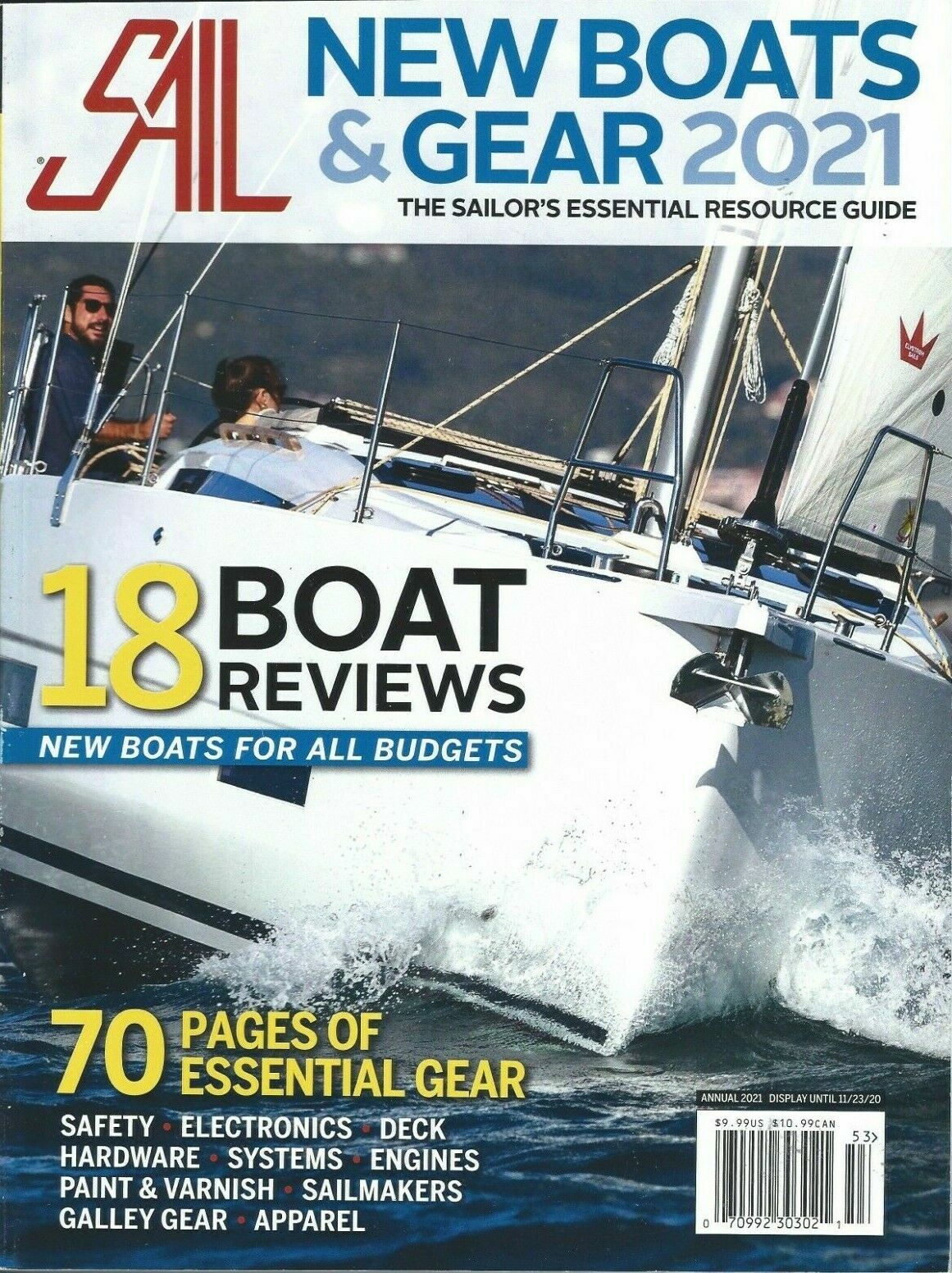 SAIL MAGAZINE. NEW BOATS & GEAR 2021 | eBay