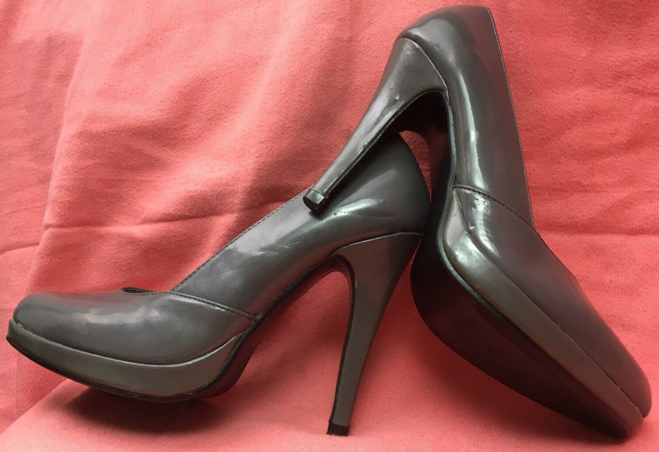 Romantic Soles WENDY PU Patent Leather Pumps Stiletto Heels Dress Shoes ...