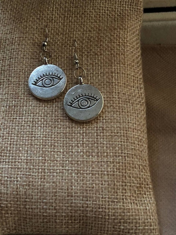 Eye Earrings, Mysticism Jewellery Evil Eye Earrings Hooks | eBay