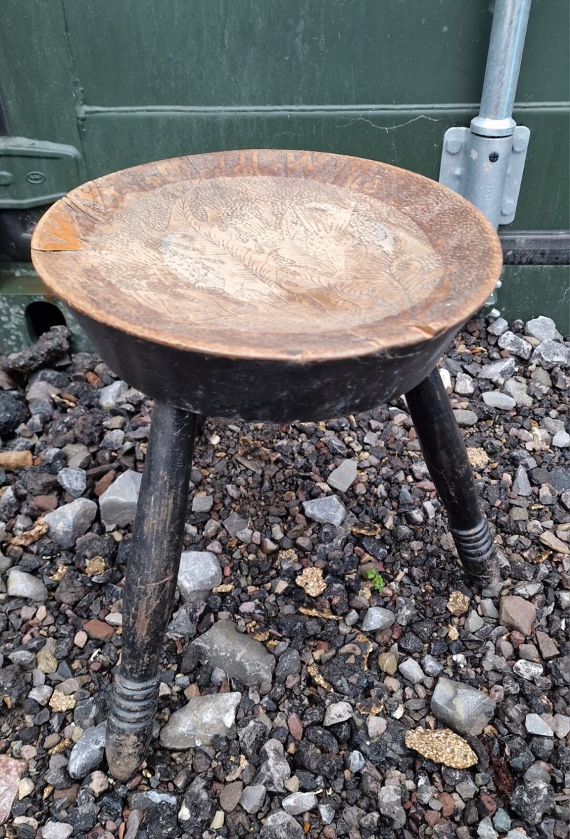Old Time Scottish Birthing Stool