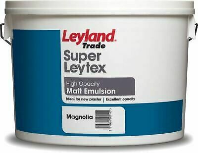 Leyland 264712 Super Leytex Emulsion Paint - 15L Magnolia for sale ...