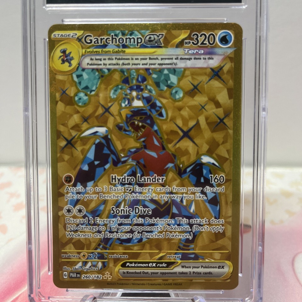 Garchomp ex 260/182 Paradox Rift - PAR EN English 9 (2023) Tera Water ...