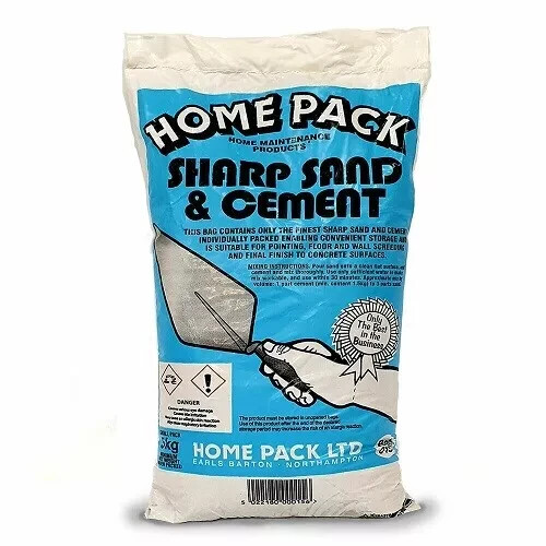 Sharp Sand And Cement By Home Pack Ready to Use 5kg 10kg 20kg Bags UK ...