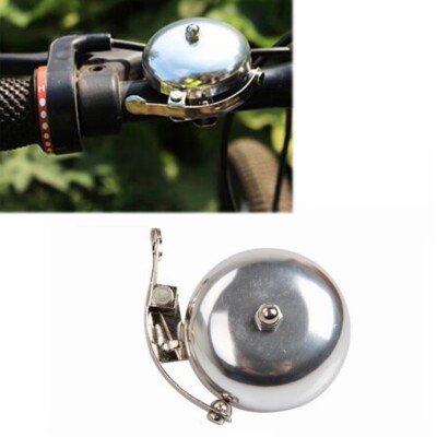 Silver Retro Bicycle Bell Vintage Classic Dutch Bike Cycling Ring ...