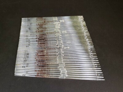 TEN (10) Fisherbrand Pyrex 0.5mL Class A Reusable Volumetric Pipettes ...