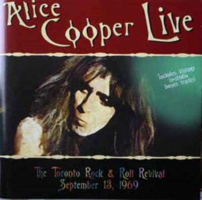 ALICE COOPER~~RARE~~CD~~ Live*The Toronto Rock and Roll Revival~~NEW ...