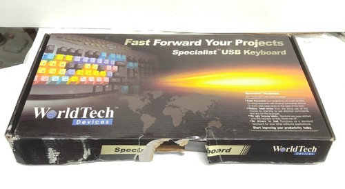 WorldTech Devices Adobe Premiere Keyboard F21 XP2 Specialist™ | eBay