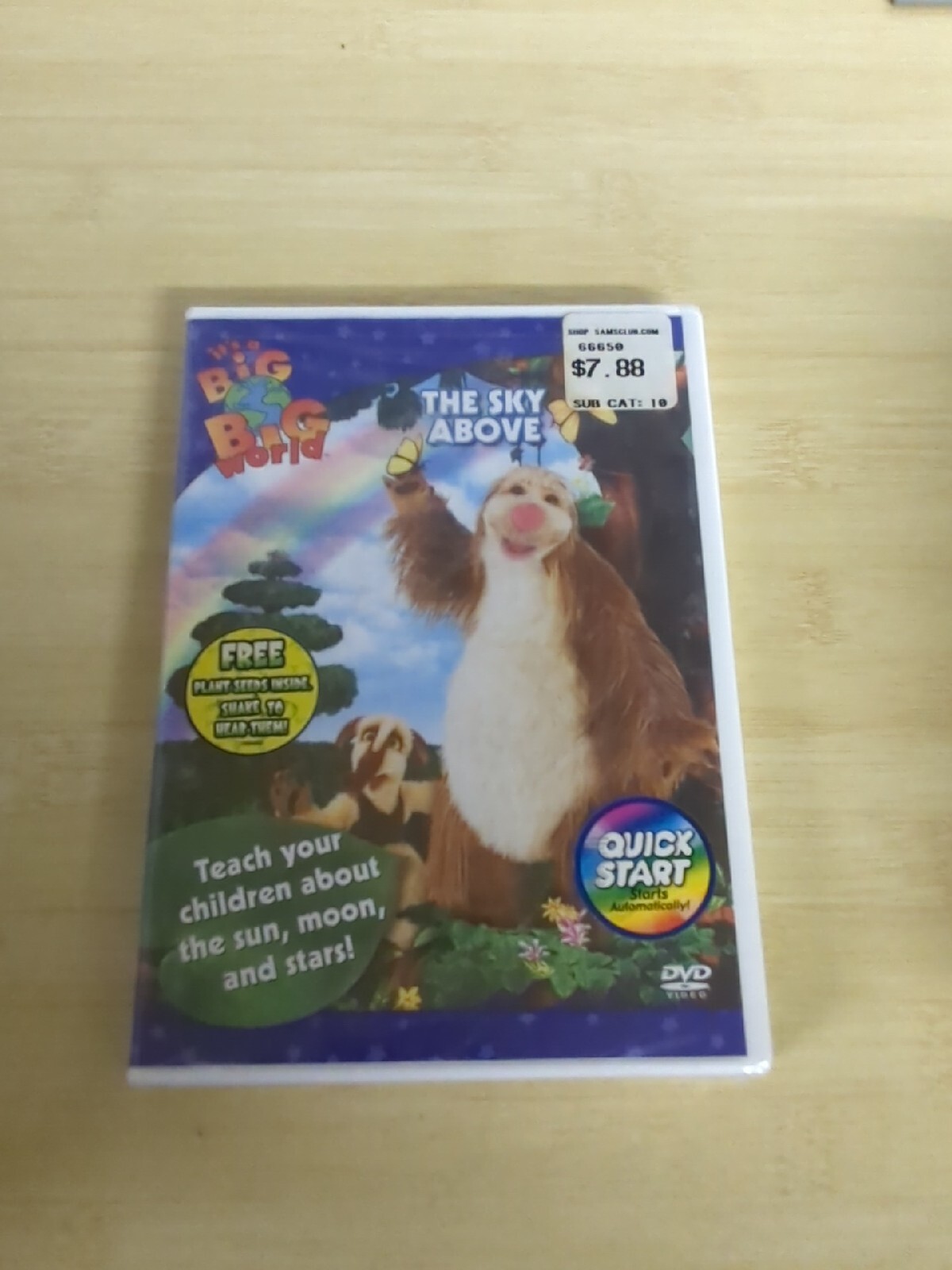 THE SKY ABOVE - IT'S A BIG BIG WORLD (DVD) PBS KIDS TV SHOW, NEW ...
