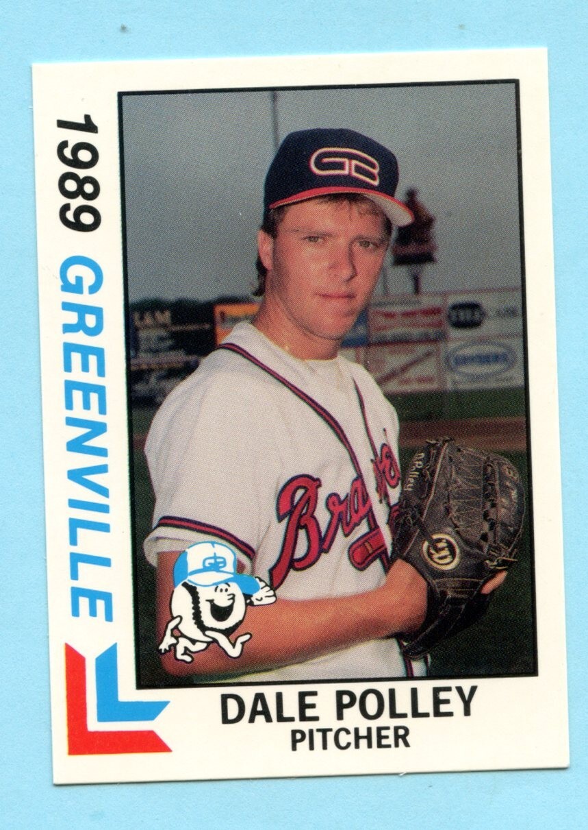 1989 Minor League Dale Polley - Greenville Braves - Box 152 | eBay