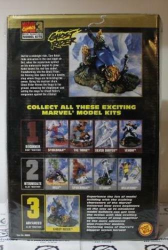 GHOST RIDER MODEL KIT LEVEL 3 TOY BIZ MARVEL COMIC BOOK SUPER HERO ...
