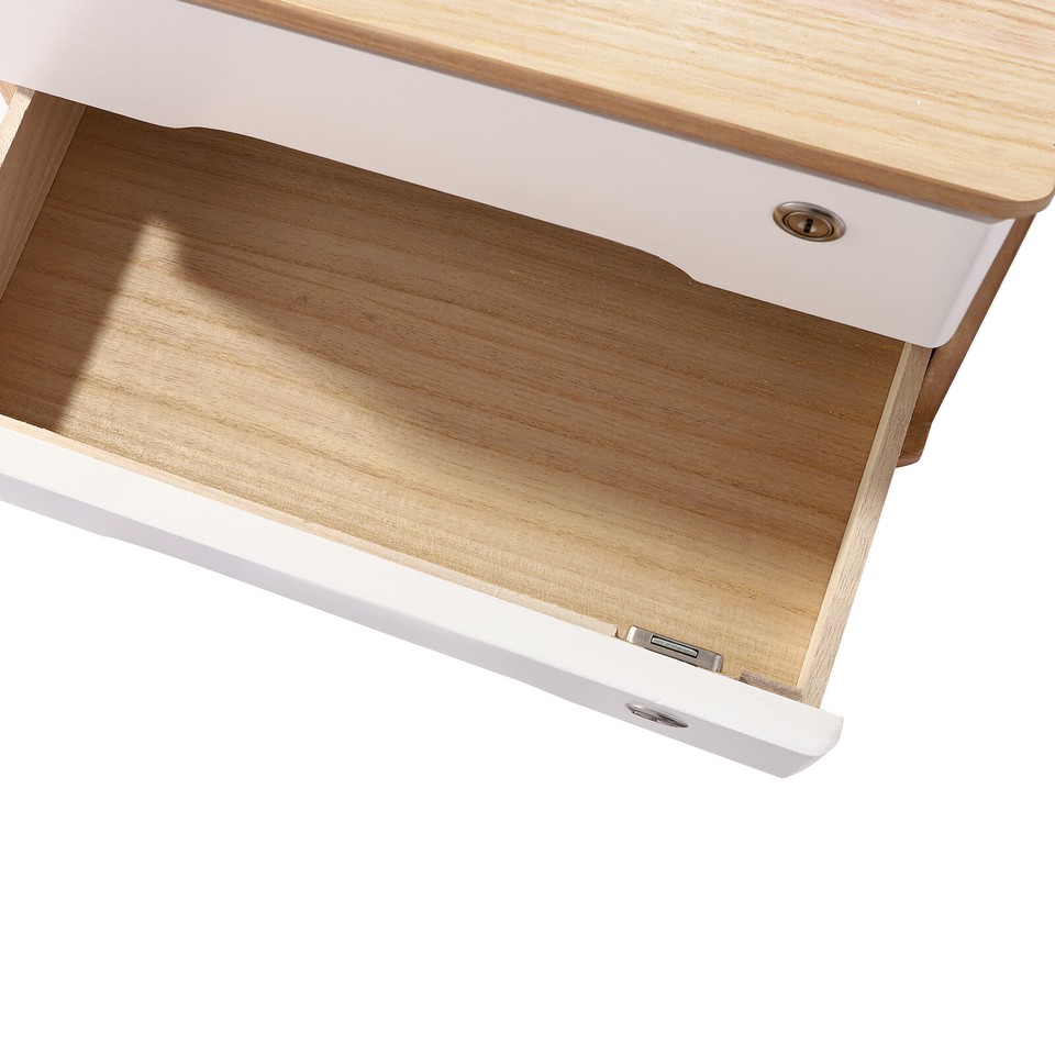 Desktop Storage Box, Desk Organizer, Desktop Storage Box with Lockable ...