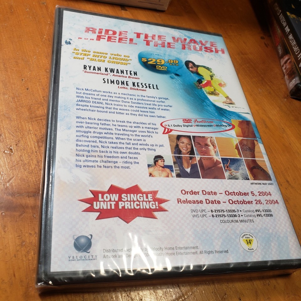 Liquid Bridge - DVD By Ryan Kwanten - screener sealed 821575533355 | eBay