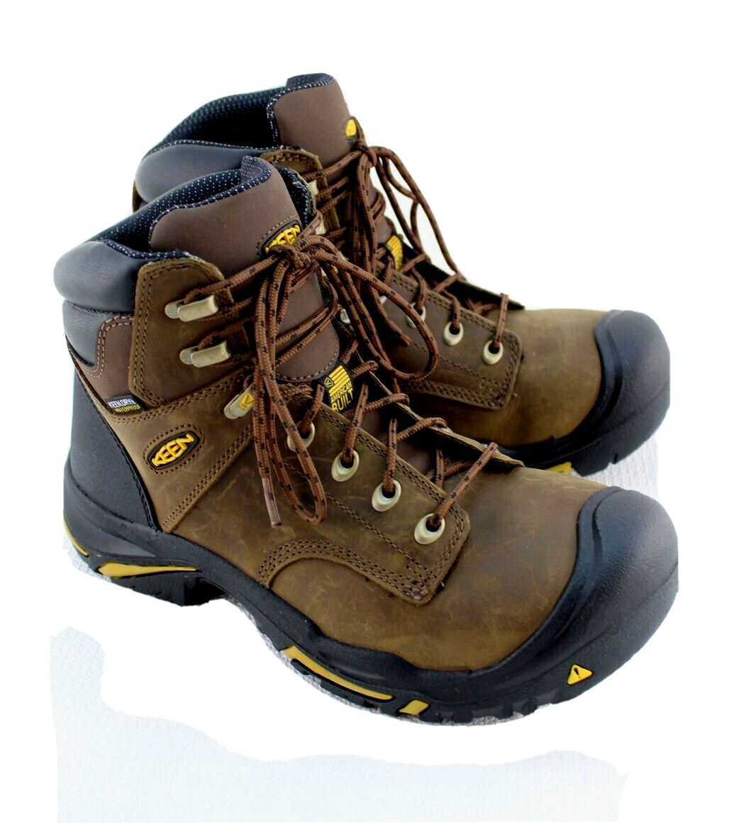 KEEN MT Vernon Size 11.5 D Brown Waterproof Steel Toe Men's Work Boot ...