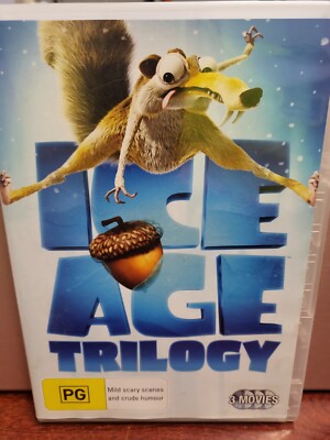Ice Age Trilogy - Ice Age 1, 2 & 3 DVD PAL R4 VGC 9321337141213 | eBay