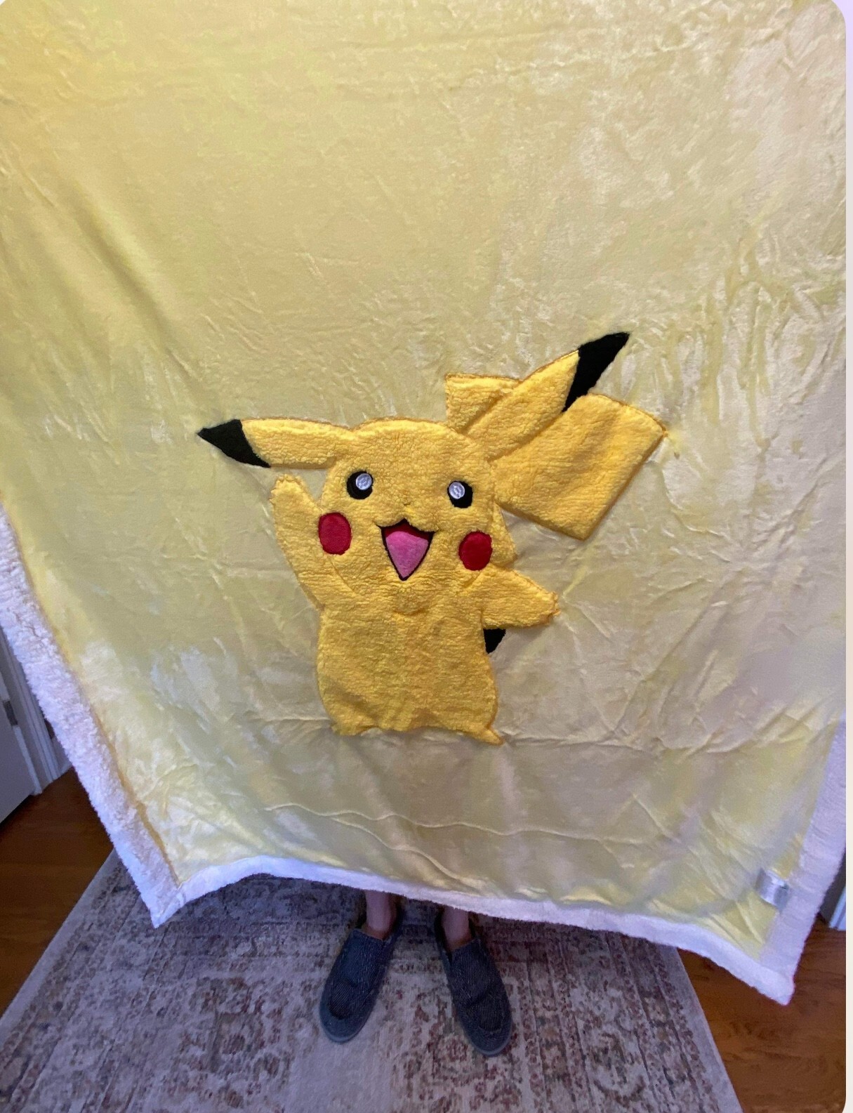 New Plush Pikachu Blanket 60"x50" | eBay