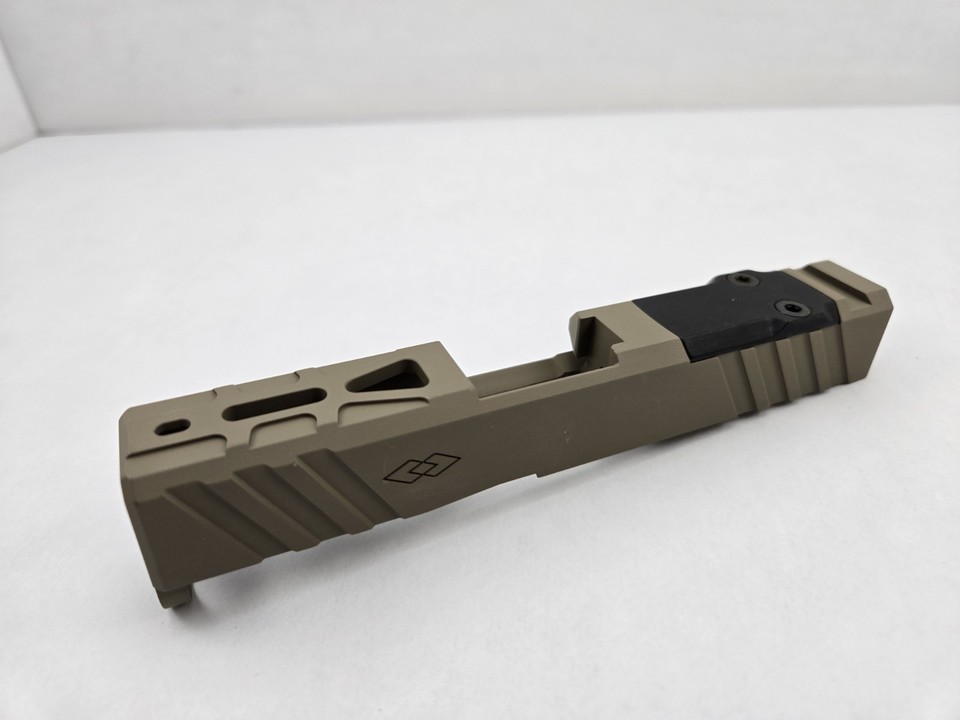 New Double Diamond Glock 43 43x G43 G43X Stripped Slide RMSC Optic Cut ...