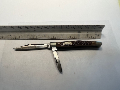 Frontier#4021 Vintage Two Blade Folding Pocket Knife Made IN USA | eBay