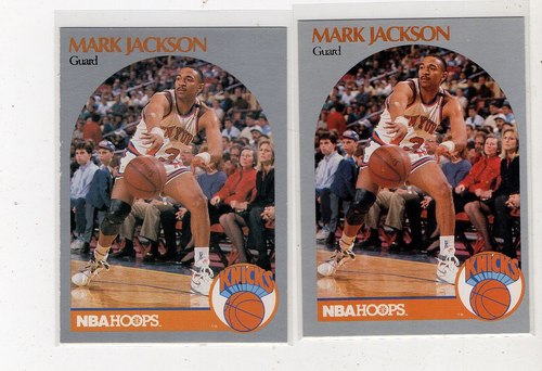 1990-91 Hoops Mark Jackson #205 (2) Card Lot Menendez Brothers ...