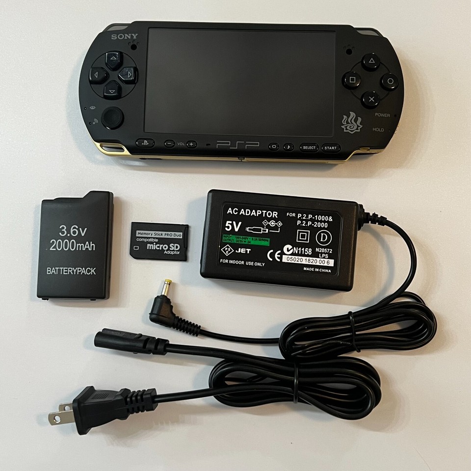Sony PSP 3000 PSP 1000 System Bundle w/ 64gb & QUALITY Battery ...