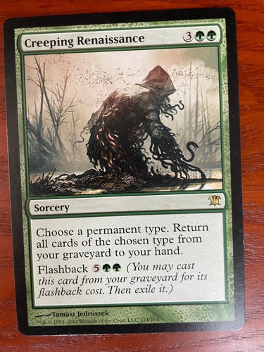 MTG Creeping Renaissance SINGLE USED EXCELLENT CONDITION SEE PHOTOS | eBay