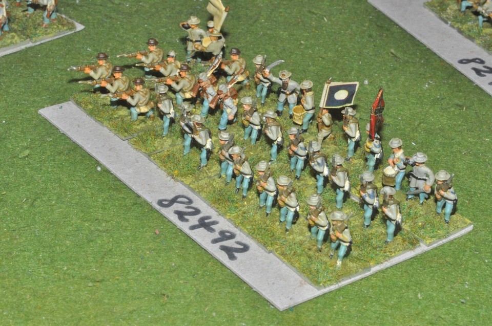 15mm ACW / confederate - brigade 36 figs - inf (82492) | eBay