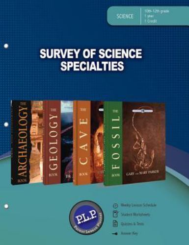 Survey of Science Specialties Parent Lesson Planner by Master Books ...