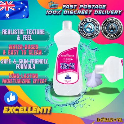 Water Based Lubricant Cum Lube White Creamy Stringy Jizz Sex Toy ...