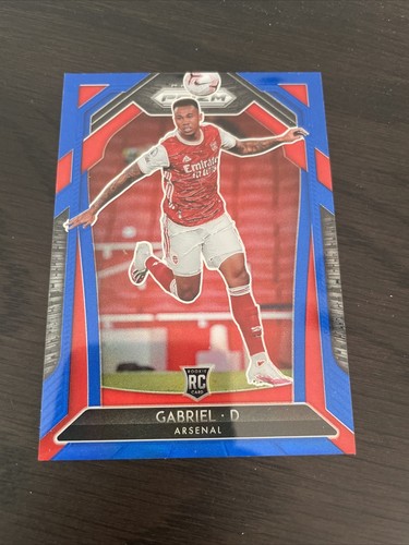 Gabriel 2020-21 Prizm Premier League Blue /199 #35 Arsenal Rookie RC | eBay