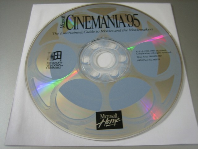 Microsoft Cinemania '95 (PC, 1994) for sale online | eBay