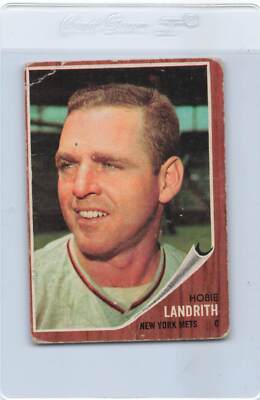 1962 Topps #279 Hobie Landrith Mets Fair *7668 | eBay