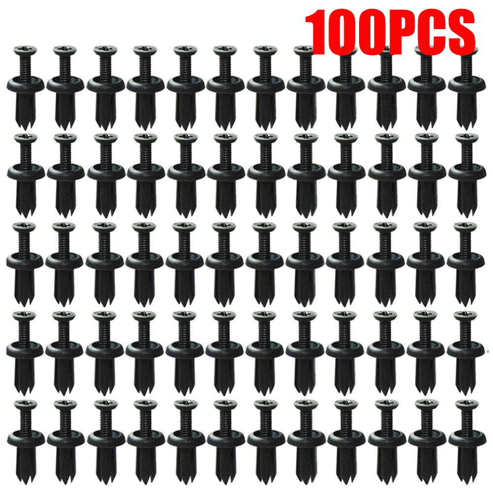 100Pcs Front Bumper Cover Clip Push Retainer For Toyota Corolla Avalon ...