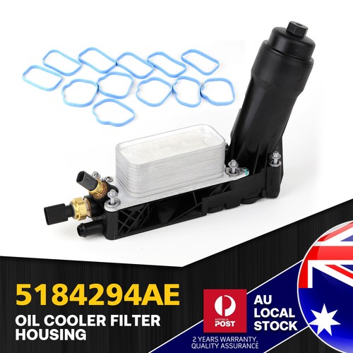 11-13 Jeep Dodge Chrysler 3.6L V6 ENGINE OIL COOLER FILTER HOUSING NEW ...