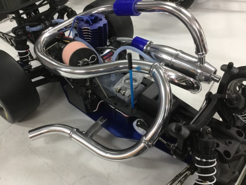 Custom nitro rc no prep drag car with working turbo or zoomie style ...