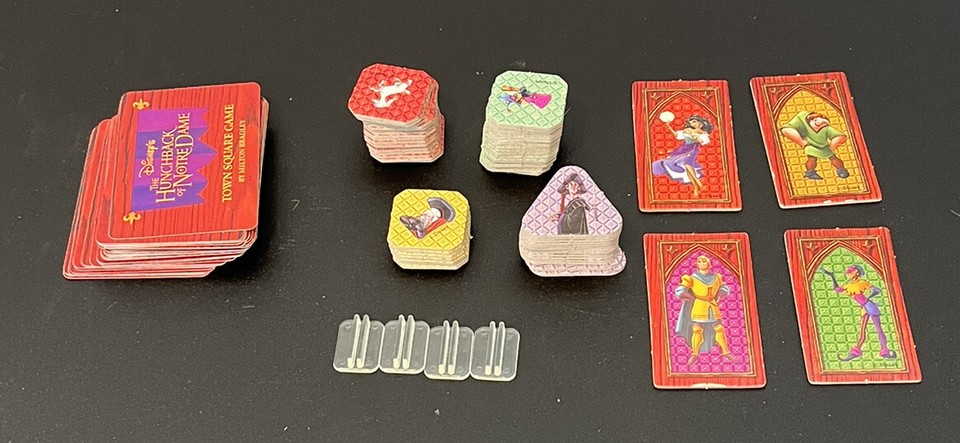 Disney's The Hunchback of Notre Dame Town Square Game Ages 7+ Quasimodo ...