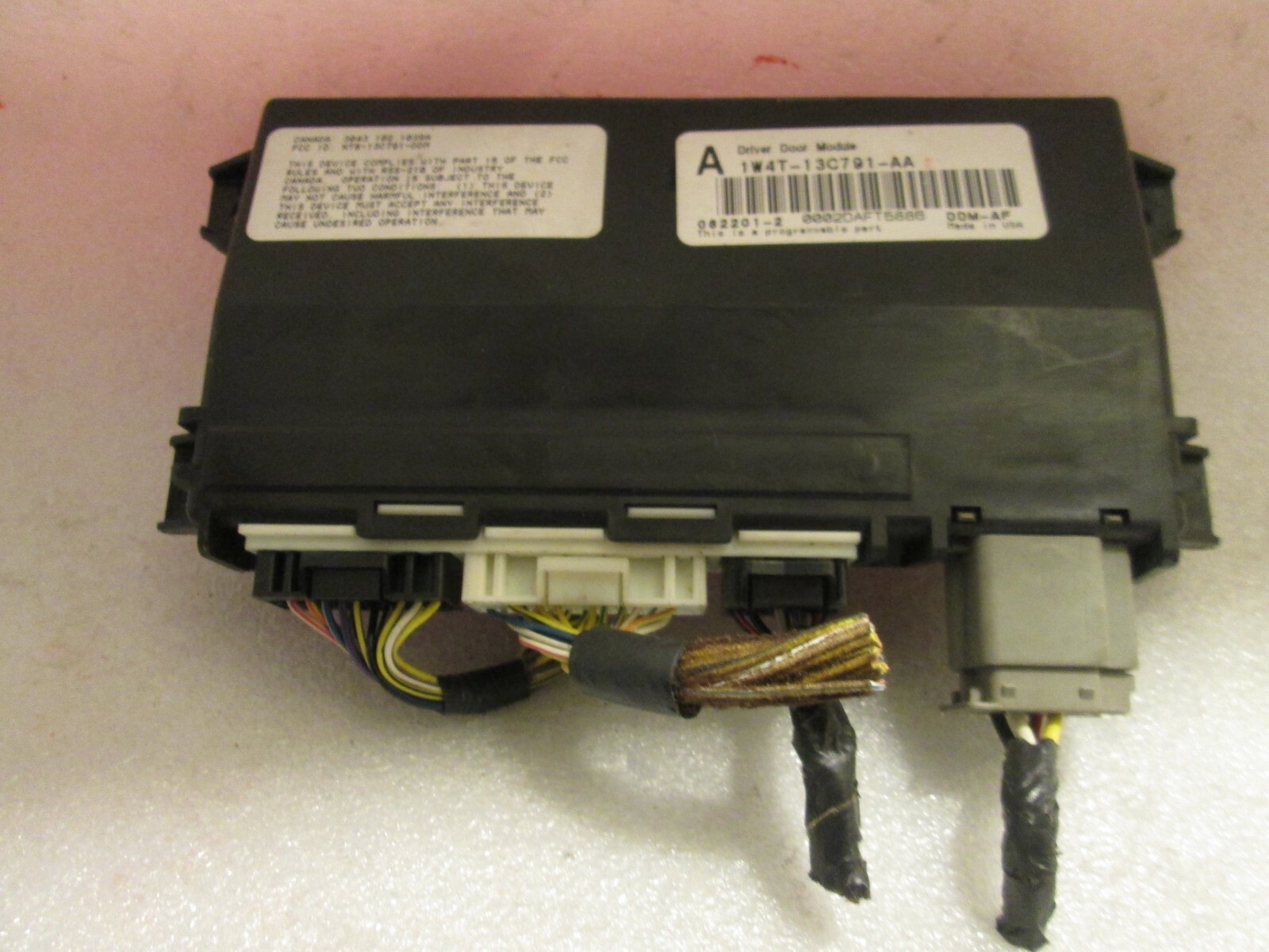 2000-2003 Jaguar S-type Lincoln LS Driver Door Control Module 1W4T ...