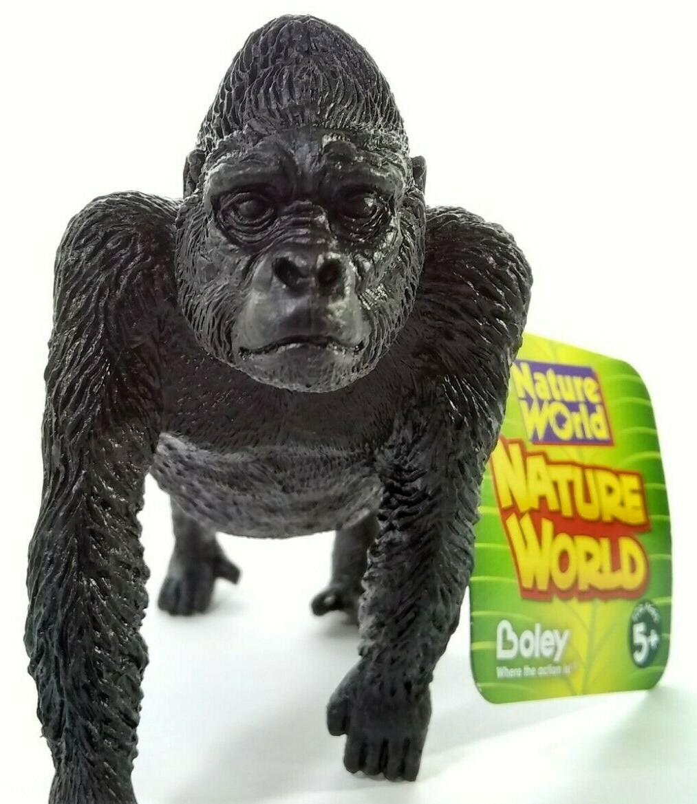 Gorilla Boley Toy Figure Nature World Jungle Animal Safari Creature ...