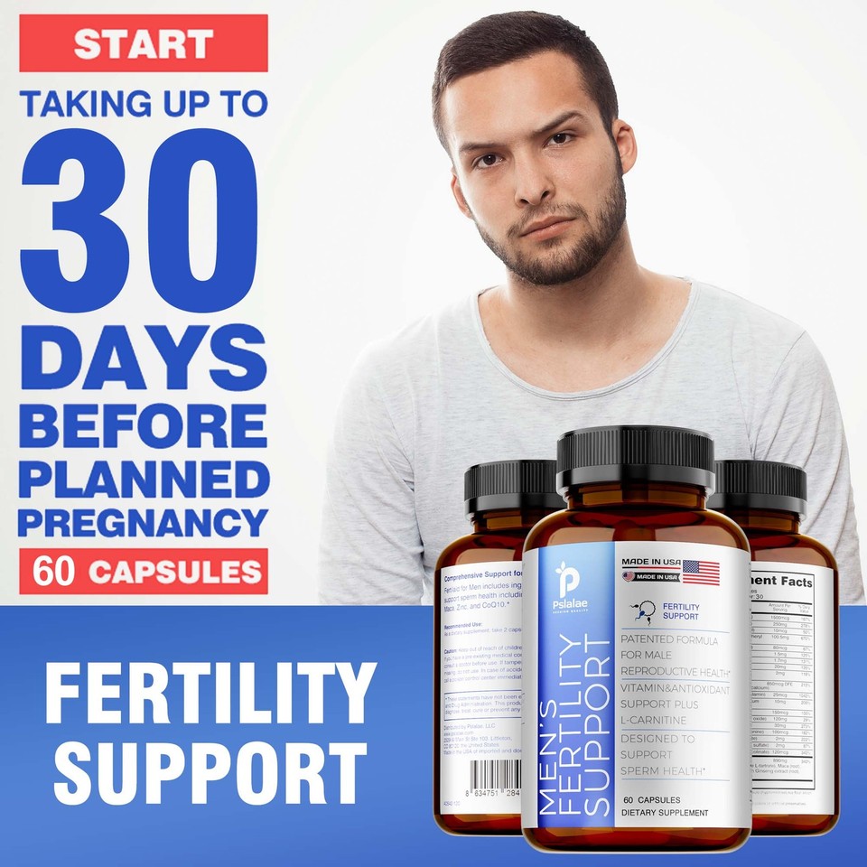 Men's Fertility Support - Increase Sperm Count, Male Fertility ...