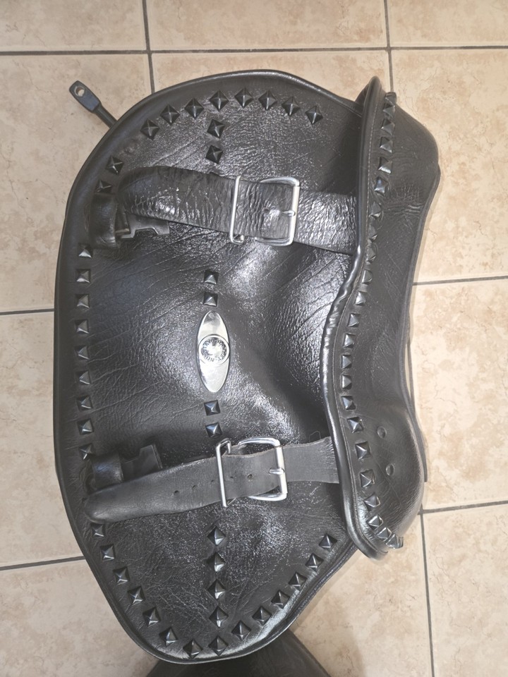 07 HARLEY-DAVIDSON HERITAGE SOFTAIL FLSTC LEFT RIGHT SIDE SADDLE BAG ...