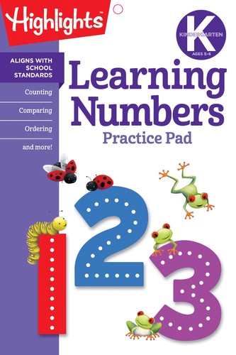 Kindergarten Learning Numbers (Highlights Learn on the Go Practice Pads ...