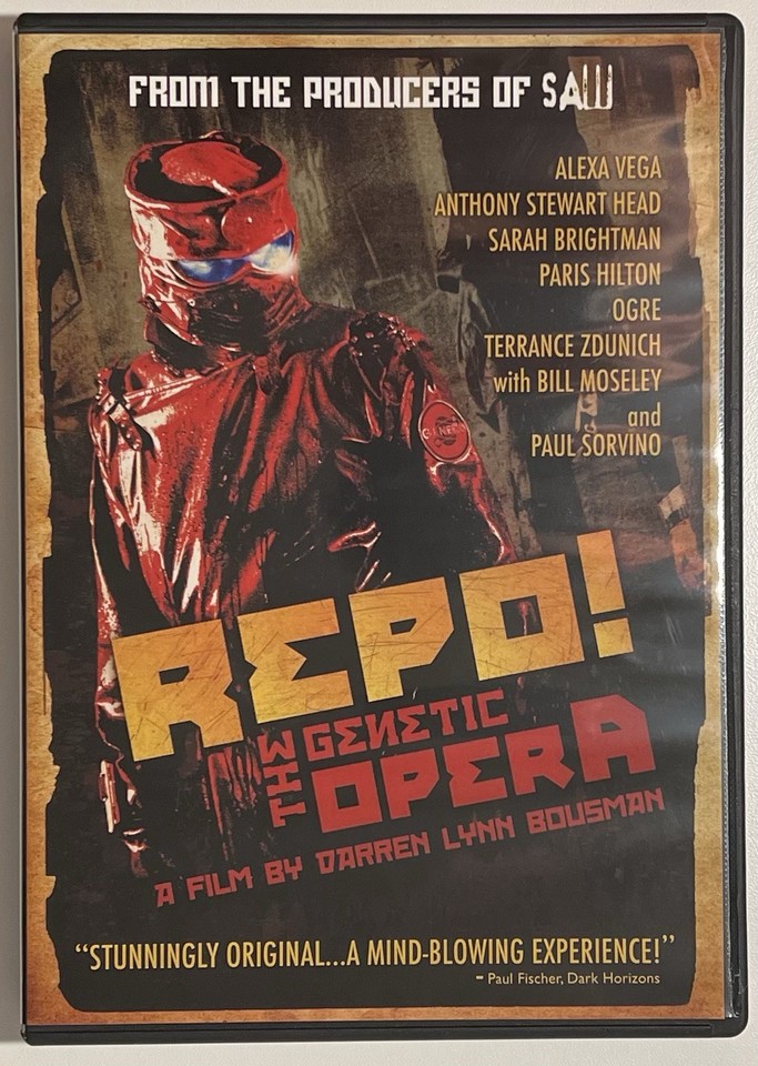 Repo! The Genetic Opera DVD (2008) Cult Horror Musical - Sarah ...