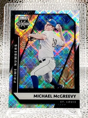 Michael McGreevy 2021 Panini EEE Prime Numbers (A) 088/215 #18 ...
