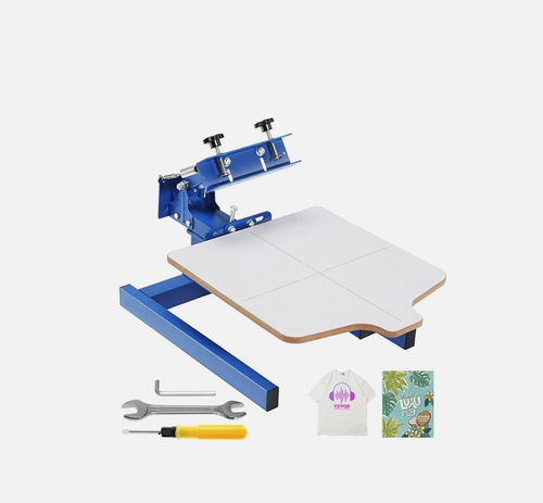 1 Color 1 Station Silk Screening Screenprint Press Screen Printing ...