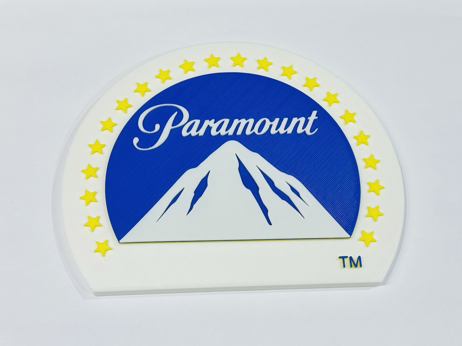 Decorative Paramount Pictures Mountain Stars Film logo Sign Display Pop ...