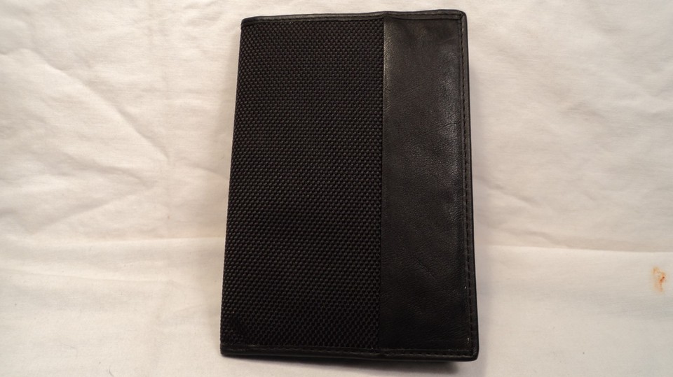 Travelon 82020 Black Nylon & Leather Men's RFID Passport Wallet | eBay