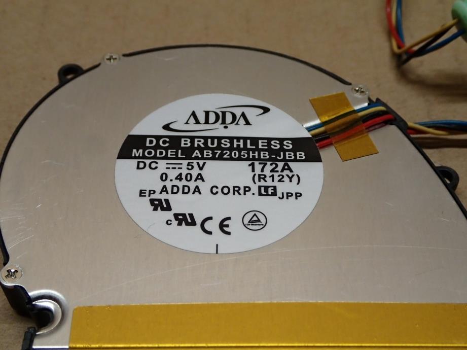 Itronix General Dynamics GD8200 GD8000 Toughbook Replacement Fan ...