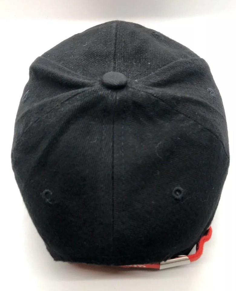 Hilti Tools Cap Hat Adult Adjustable Black Red 100% Cotton | eBay
