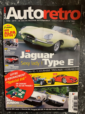 Magazine Auto Retro N°344 Juillet-Août 2010 | eBay