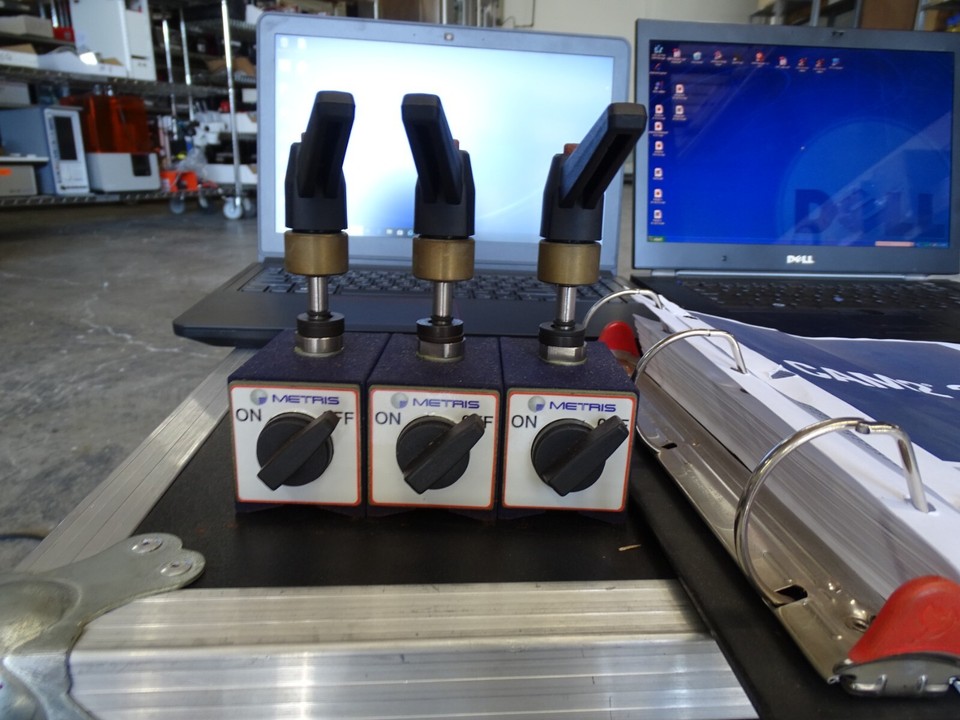 Metris Articulated Arm CMM 6-Axis MCA36M6 w 2 Dell Laptops Manuals Faro ...