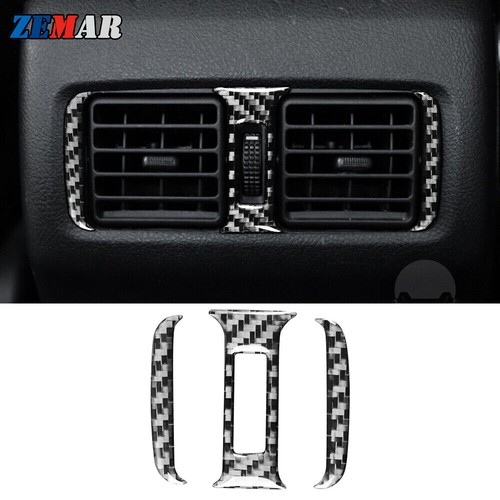 Rear Air Vent Outlet Switch Cover Carbon Fiber Trim For Toyota 4Runner ...