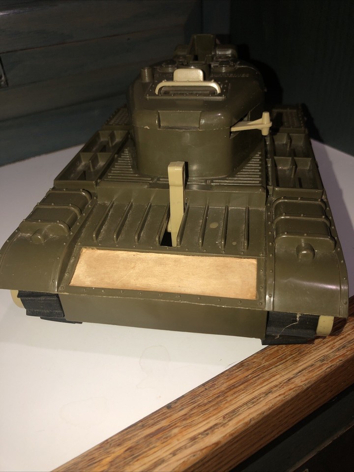 Remco Vintage U.S Army Bulldog Tank For Parts Or Repair Untested 1960s ...